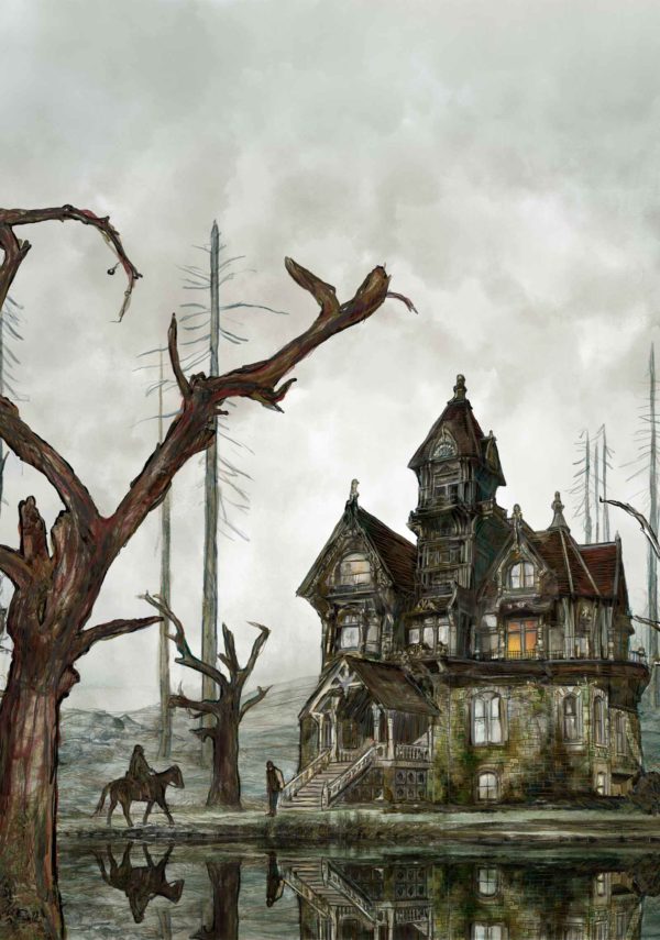 The Fall of the House of Usher by Poe | Mario Jodra | Illustrator | Art ...